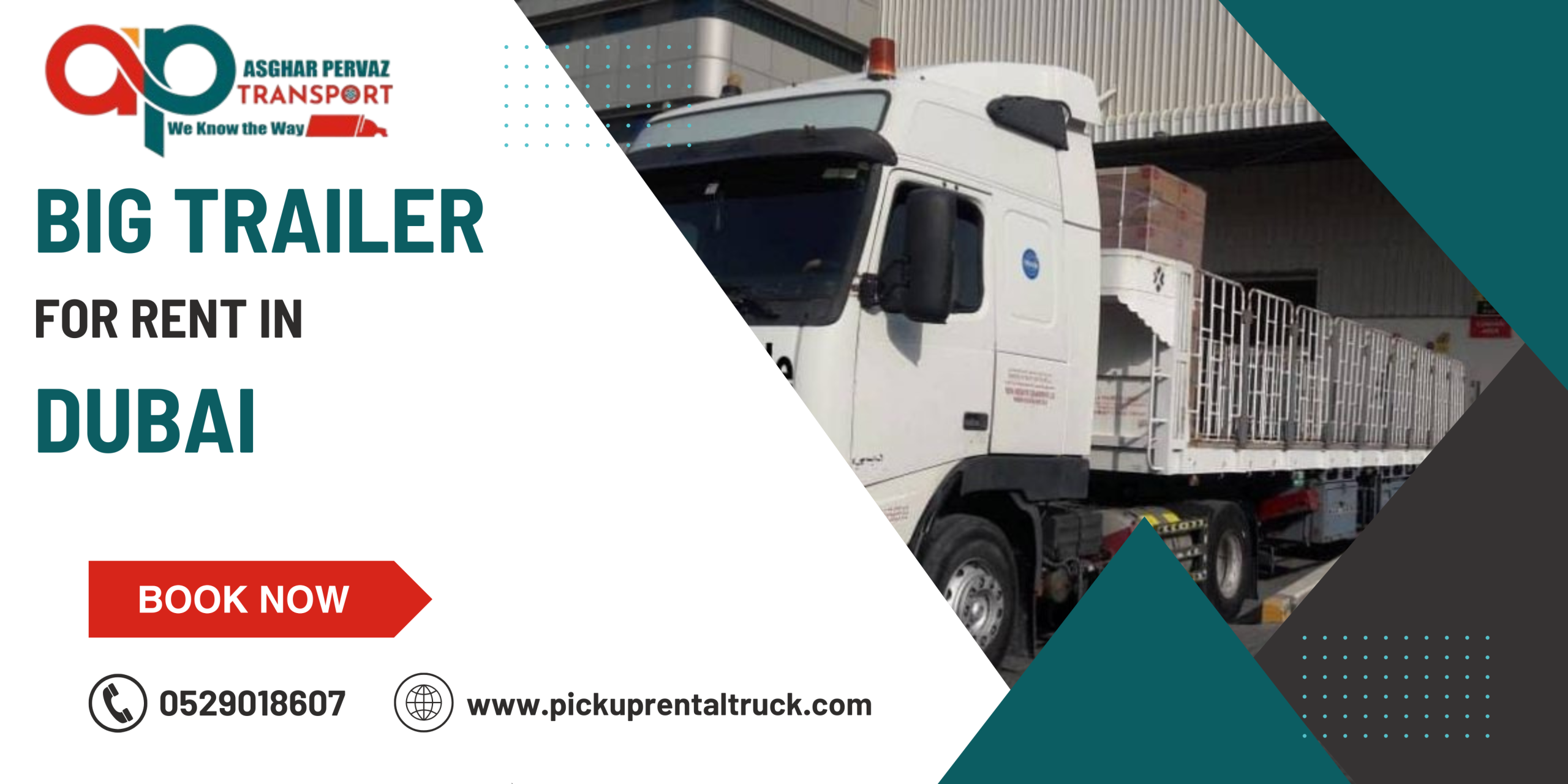 Transport Trailer Services Dubai |0545981427